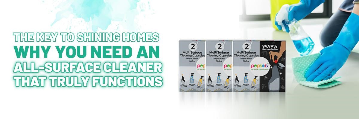 The Key to Shining Homes: Effective All-Surface Cleaner – Popsols